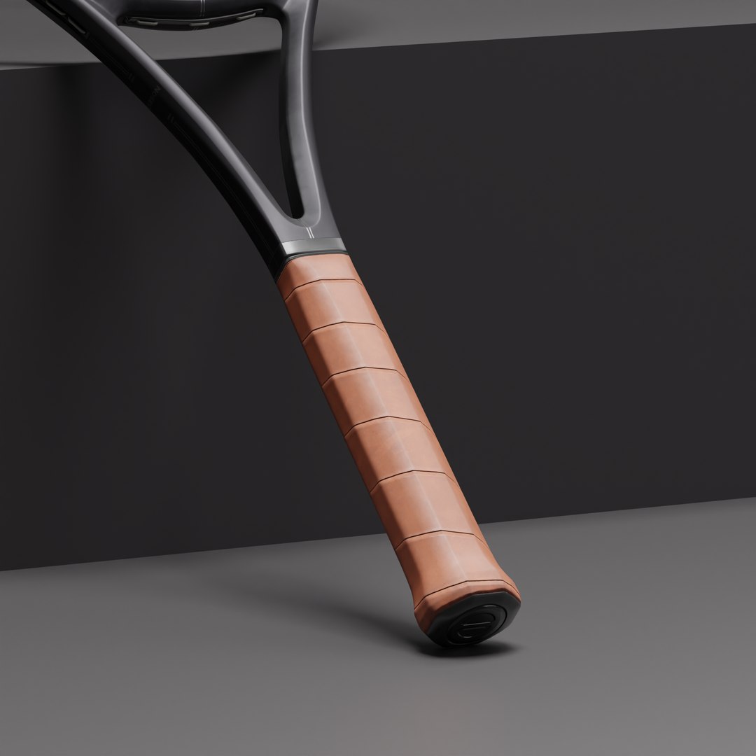 Free 3D Model Tennis Racket 3D Model Realistic Sports Asset ...