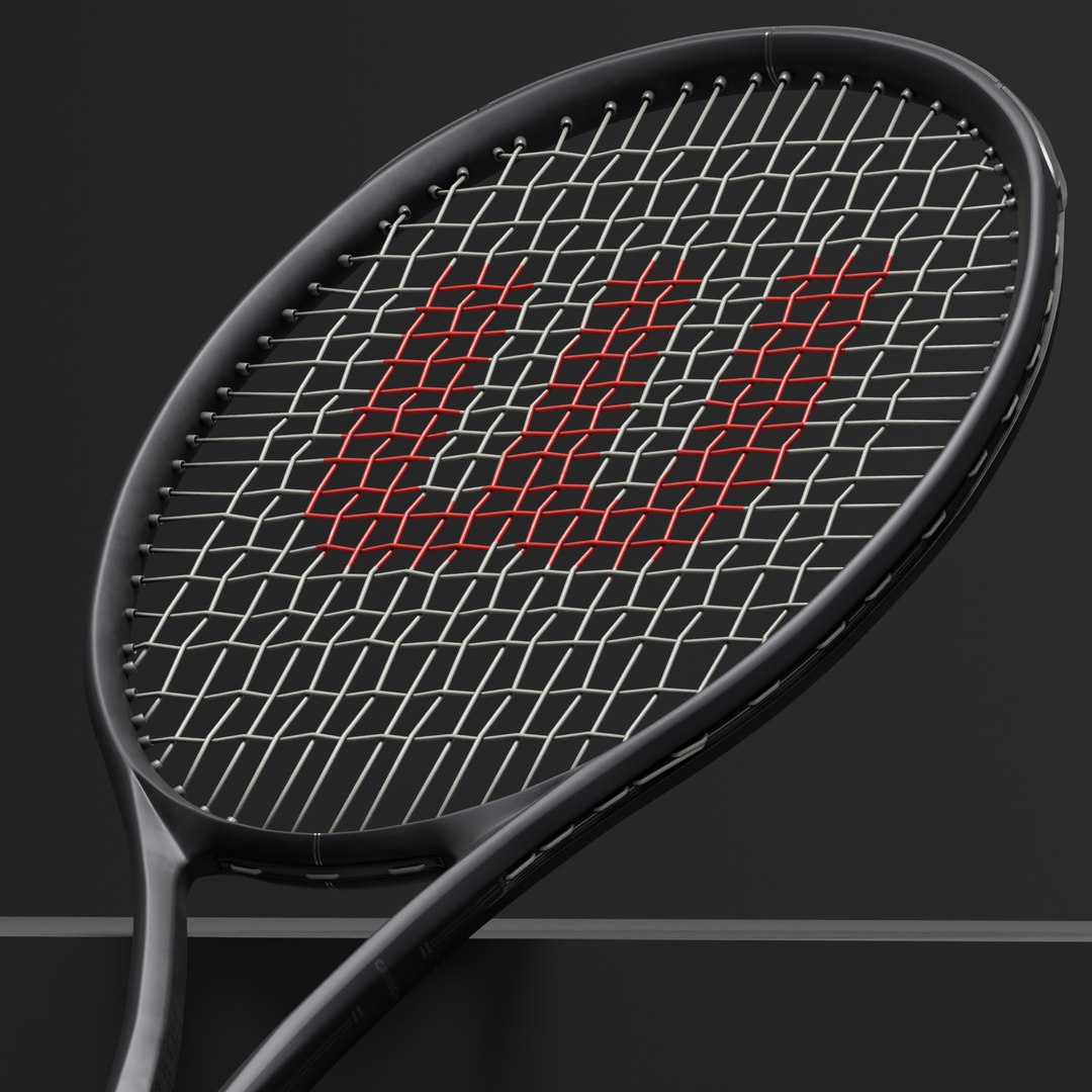 Free 3D Model Tennis Racket 3D Model Realistic Sports Asset ...