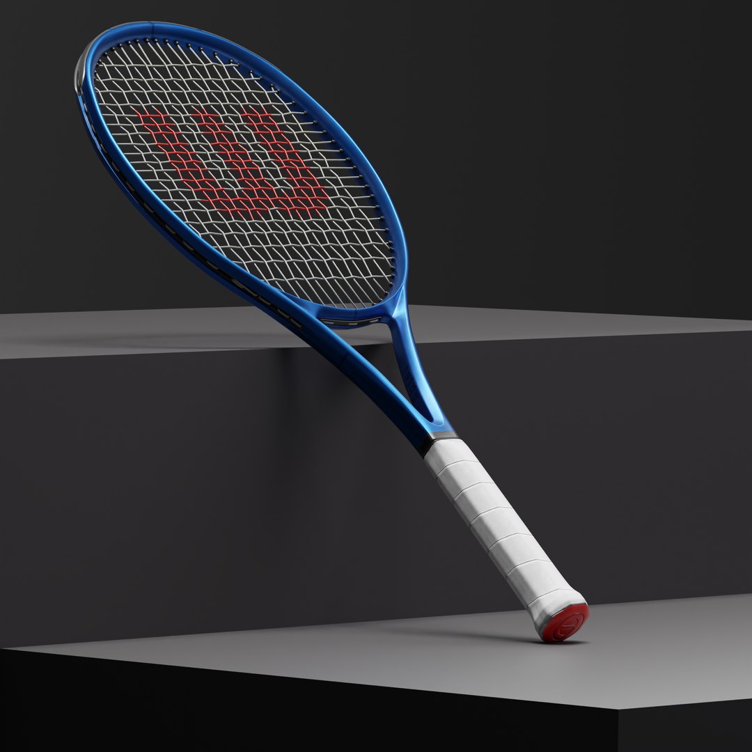 Free 3D Model Tennis Racket 3D Model Realistic Sports Asset ...