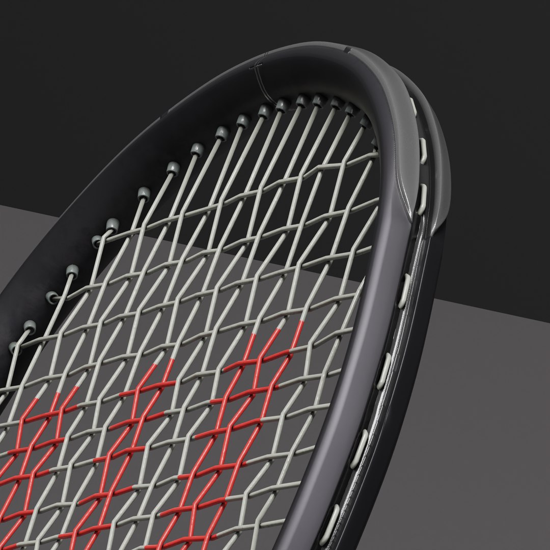 Free 3D Model Tennis Racket 3D Model Realistic Sports Asset ...