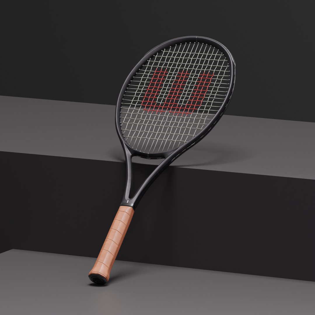 Free 3D Model Tennis Racket 3D Model Realistic Sports Asset ...