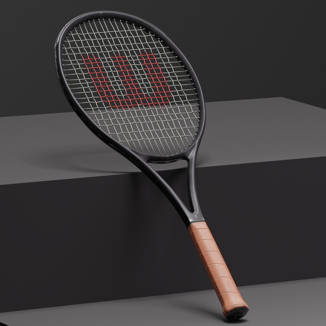 Free 3D Model Tennis Racket 3D Model Realistic Sports Asset ...