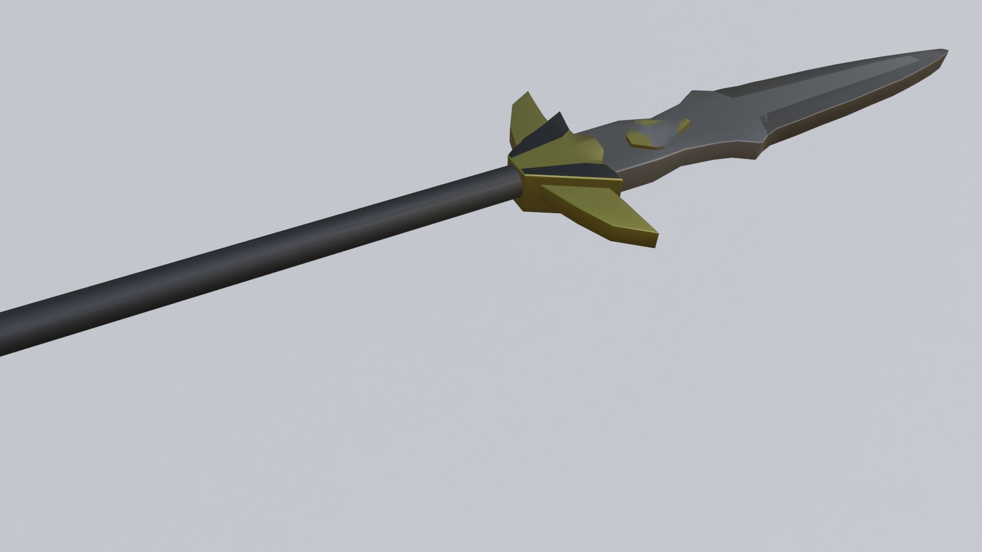 LOW POLY SPEAR 3D - TurboSquid 2231312