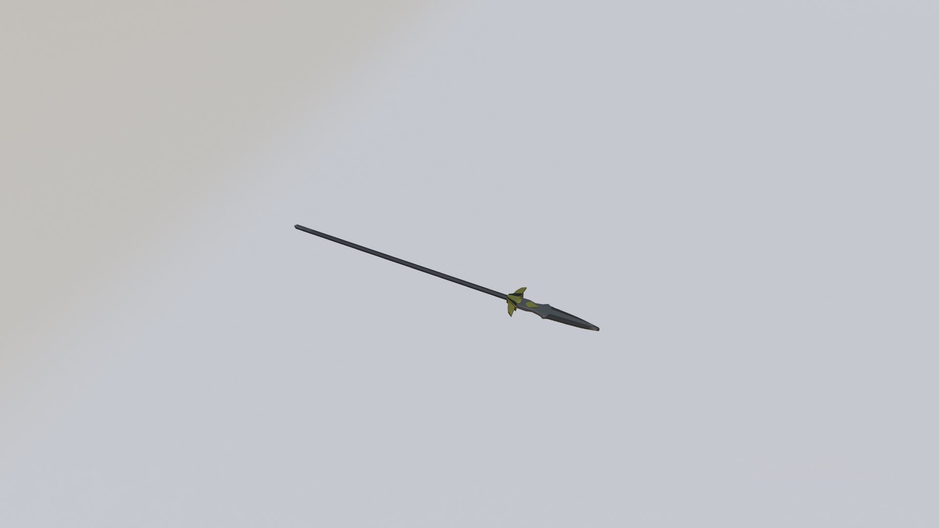 LOW POLY SPEAR 3D - TurboSquid 2231312
