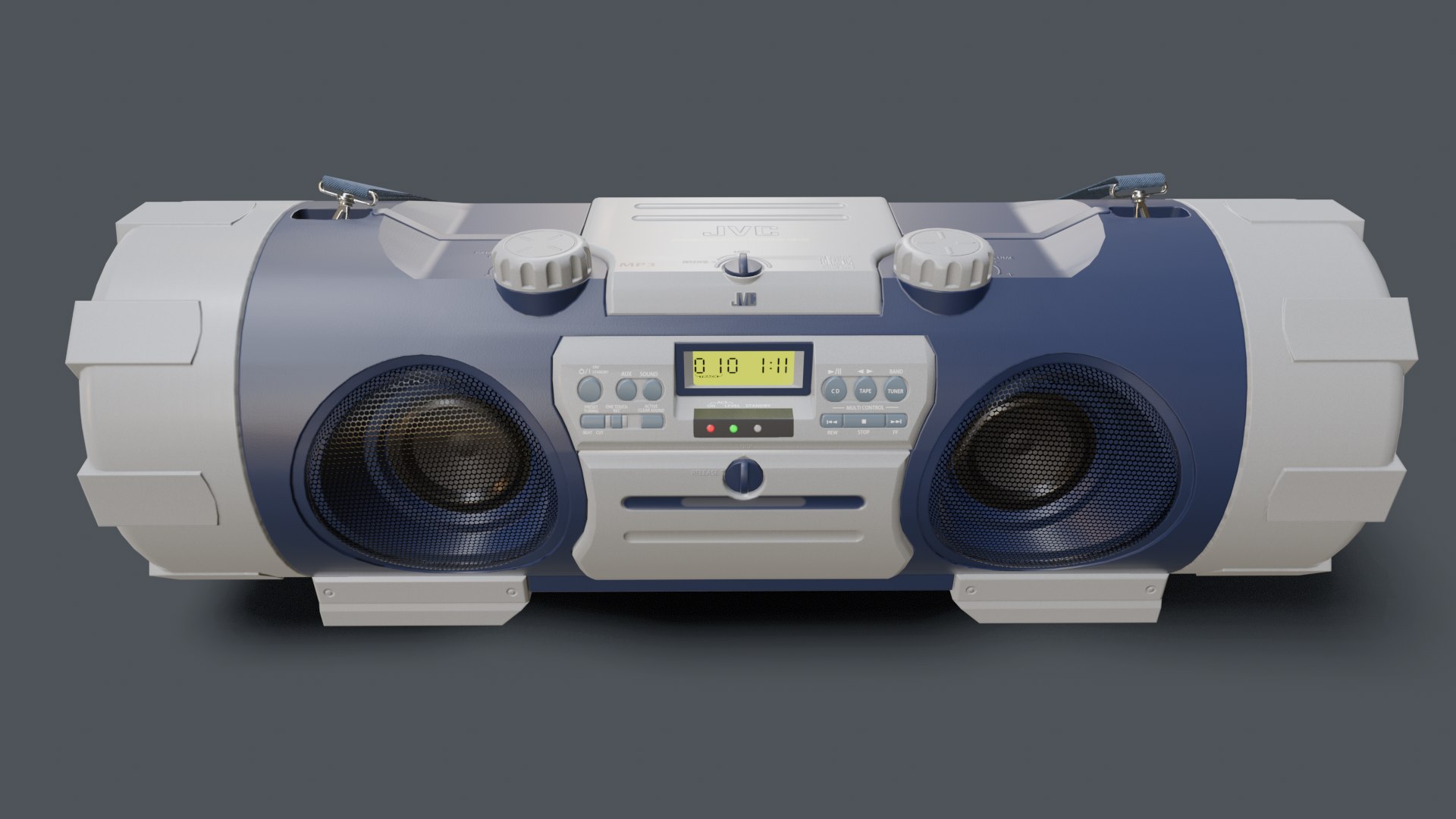 3D Model JVC Boombox - TurboSquid 2374800