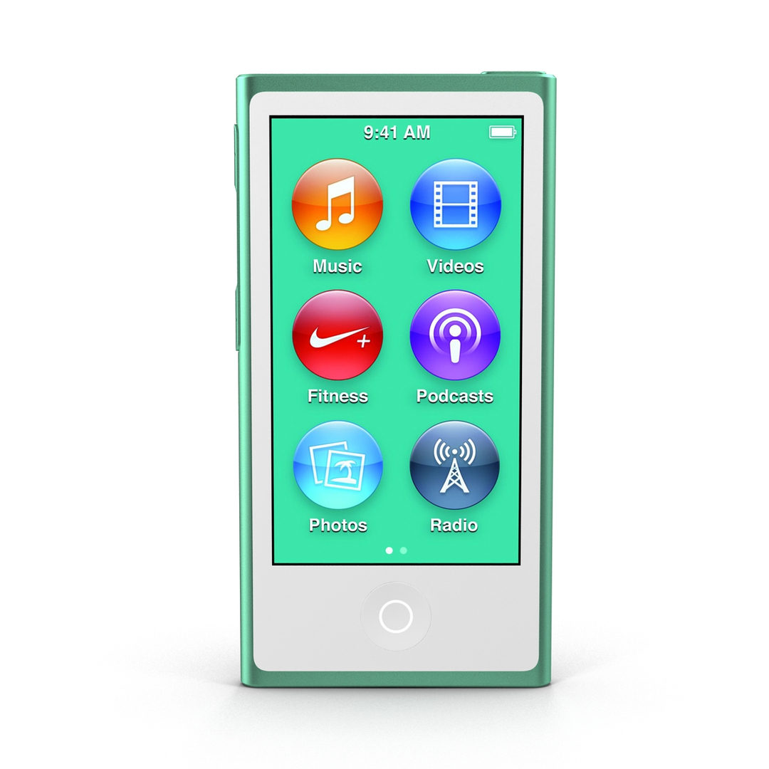 Green Ipod Nano 7th Generation