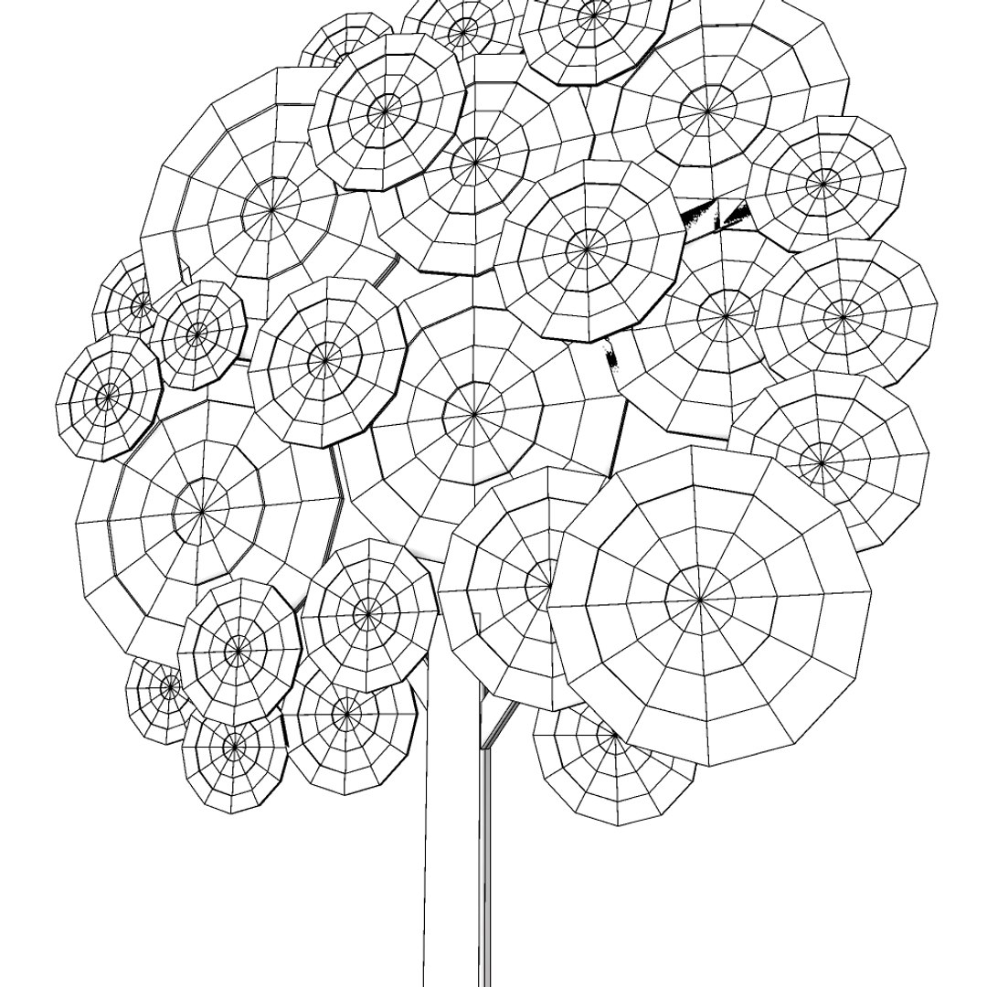 Cartoon Tree 3d Max