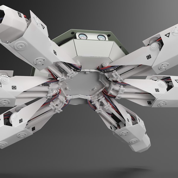 Robot spider 3D model - TurboSquid 1560330