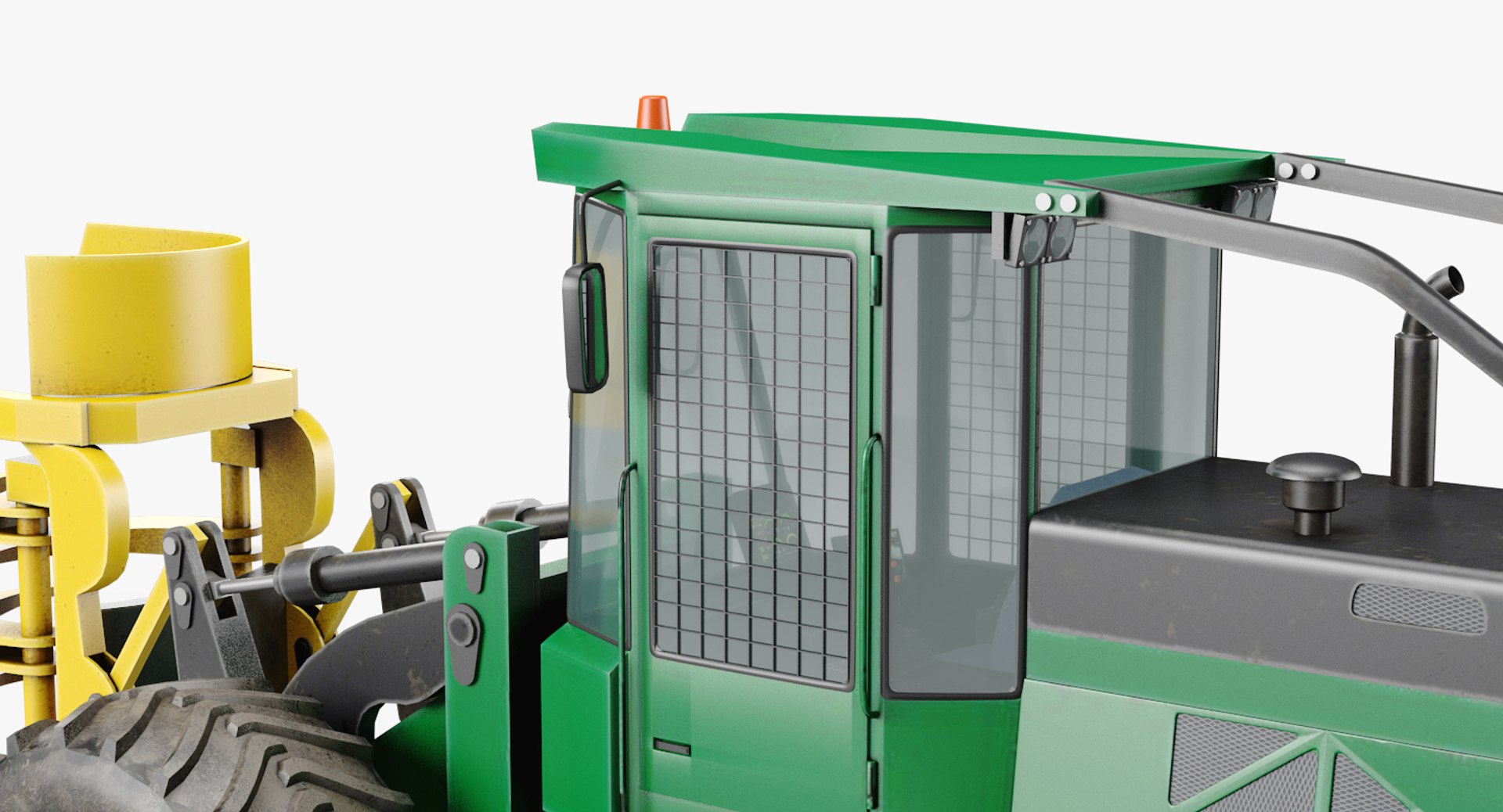 Feller Buncher 3D Model - TurboSquid 1293645