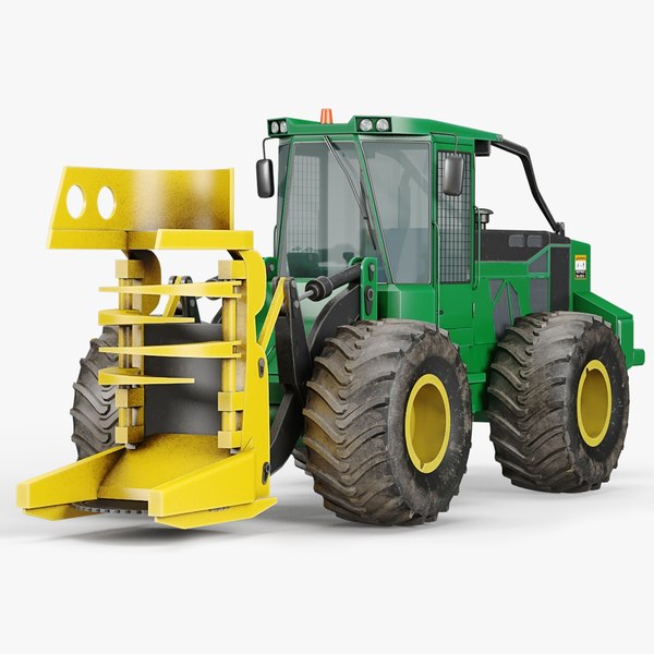 Feller buncher 3D model - TurboSquid 1293645