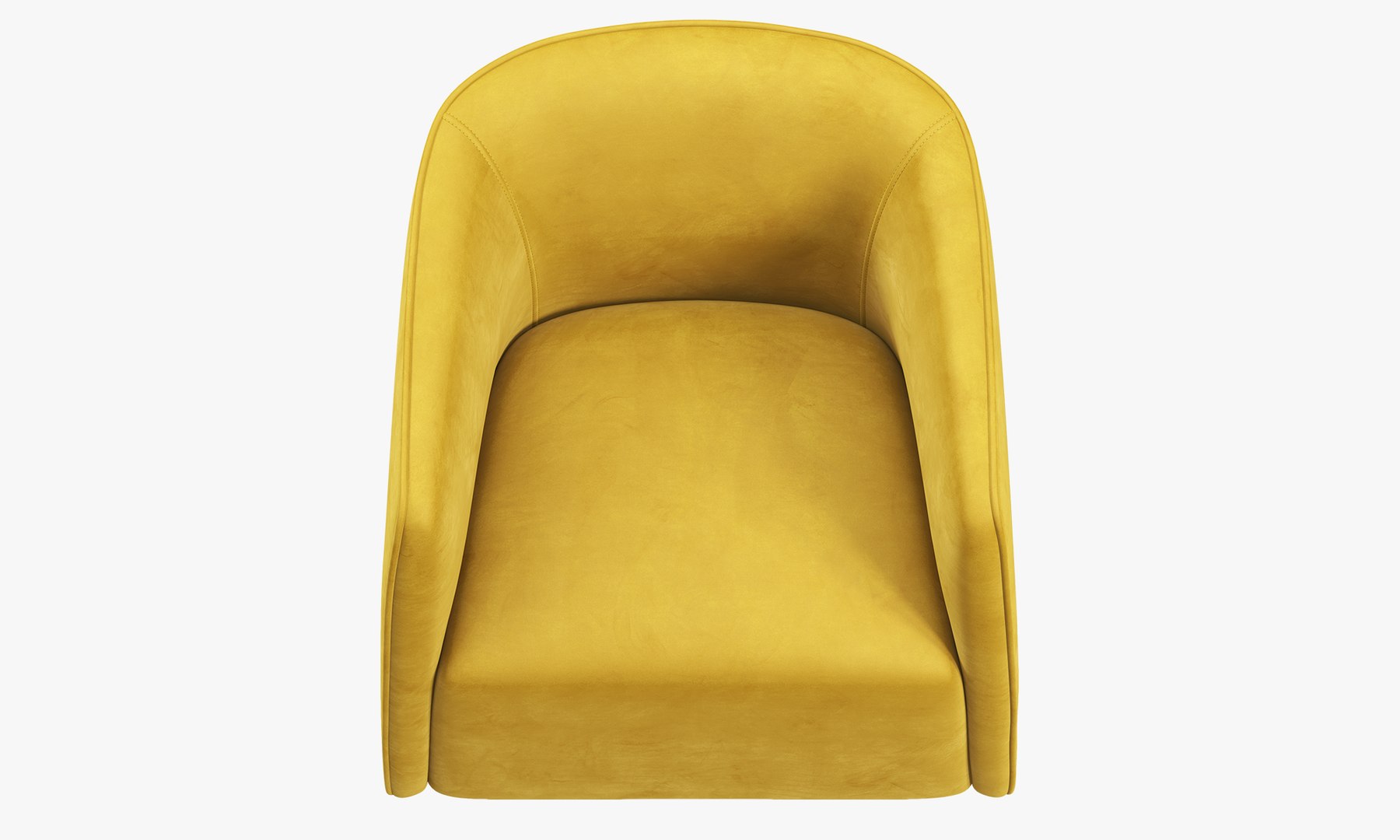 3D Joss And Main Yoren Upholstered Barrel Chair - TurboSquid 2067877