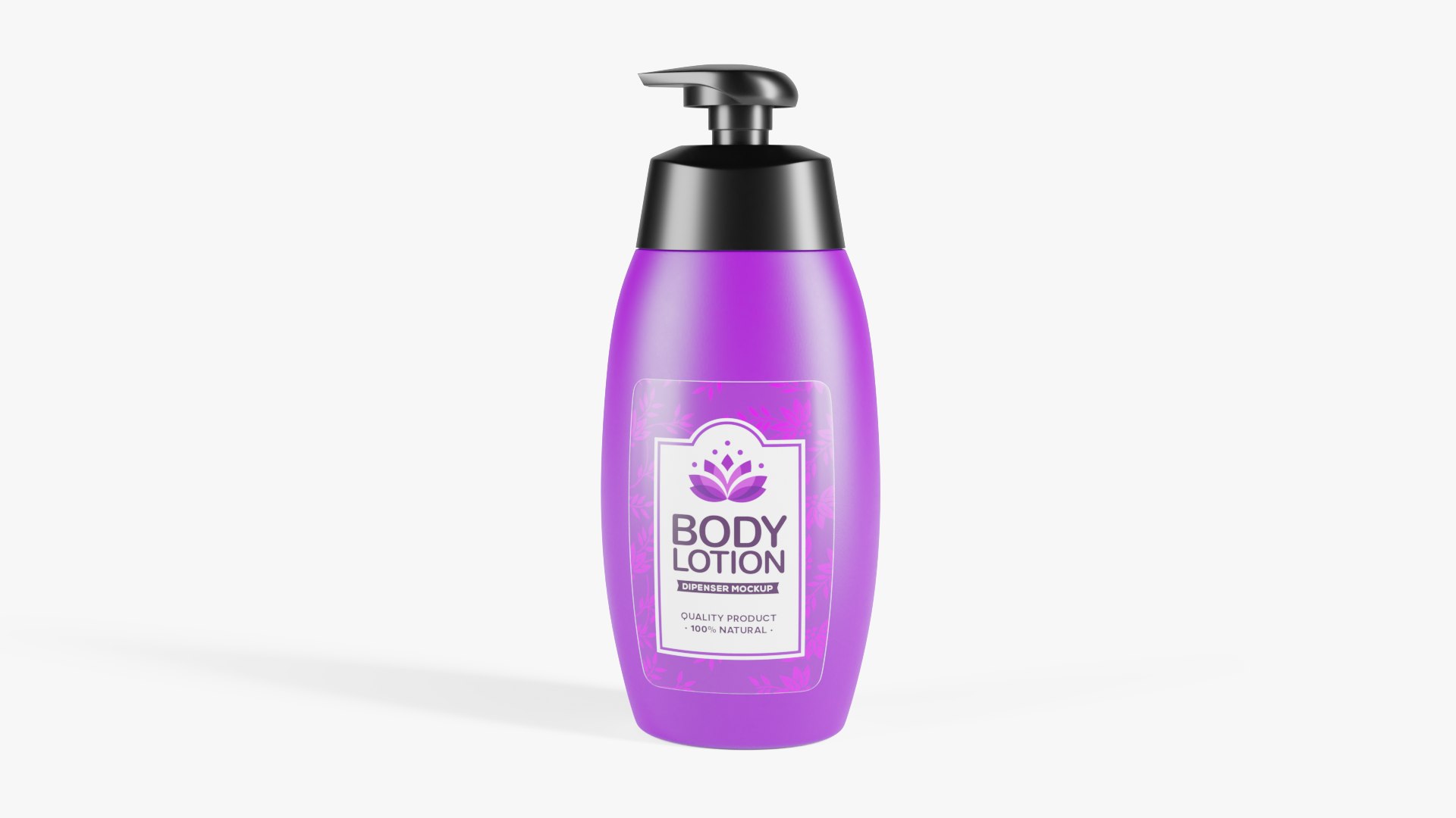 3D Model Lotion Bottle - TurboSquid 1899407