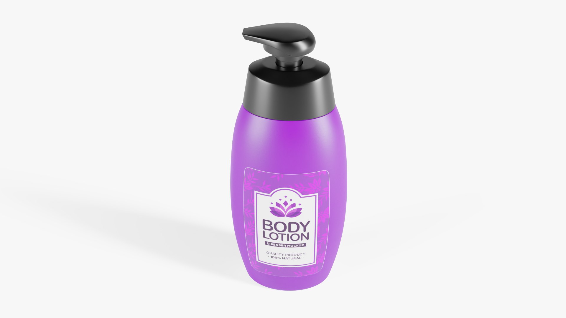 3D Model Lotion Bottle - TurboSquid 1899407