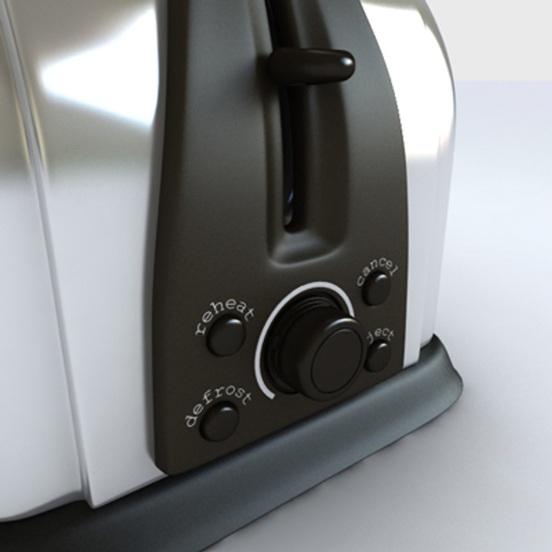 3d Model Toaster Toast