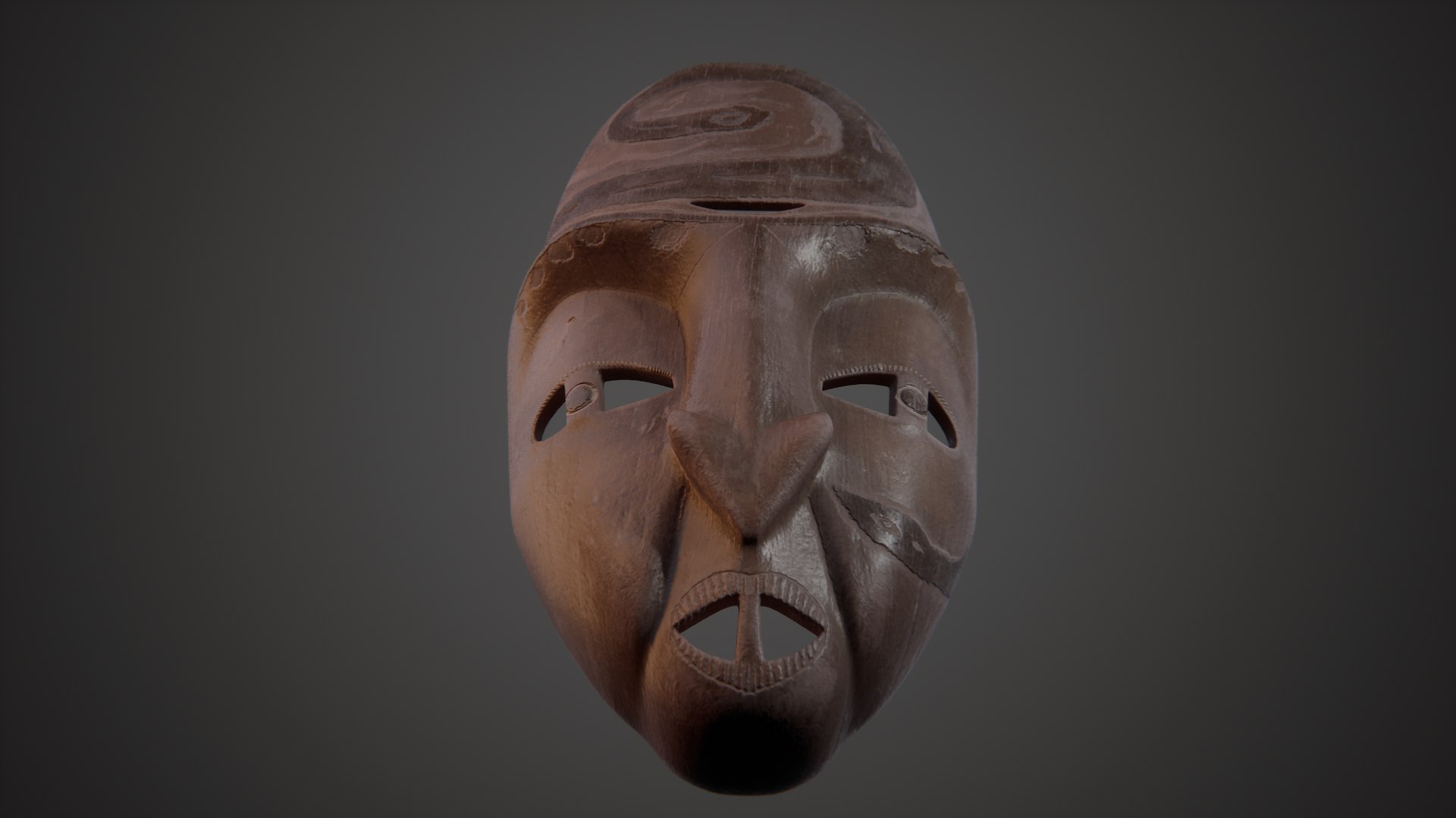 3D Voodoo Mask Model - TurboSquid 1901639