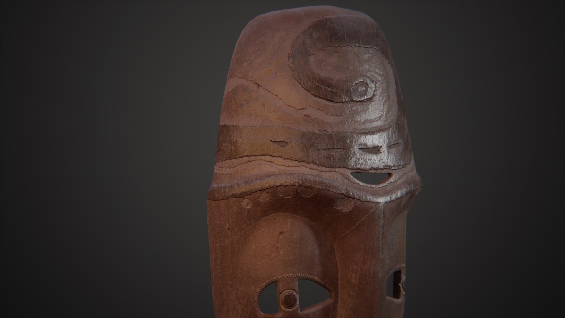 3D Voodoo Mask Model - TurboSquid 1901639