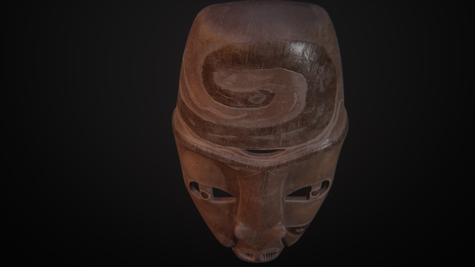 3D Voodoo Mask Model - TurboSquid 1901639