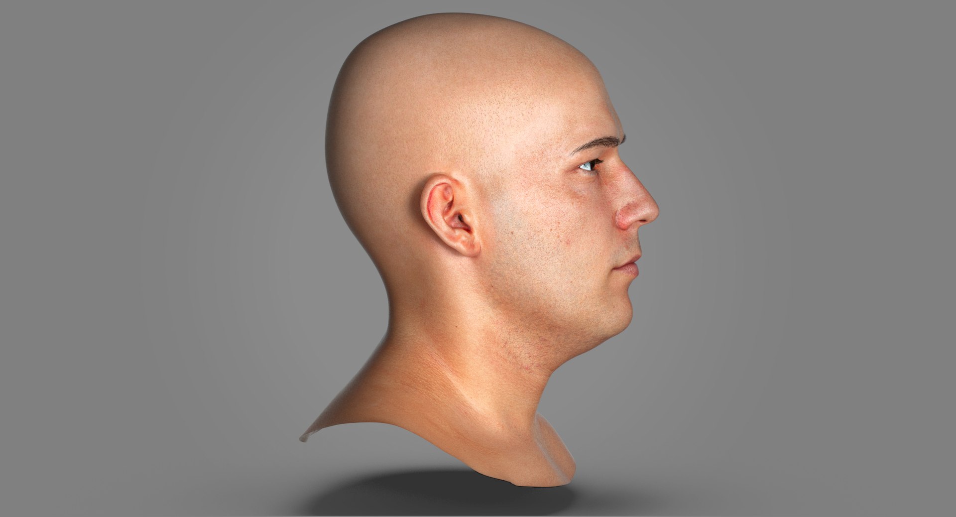 Head man human 3D - TurboSquid 1679947
