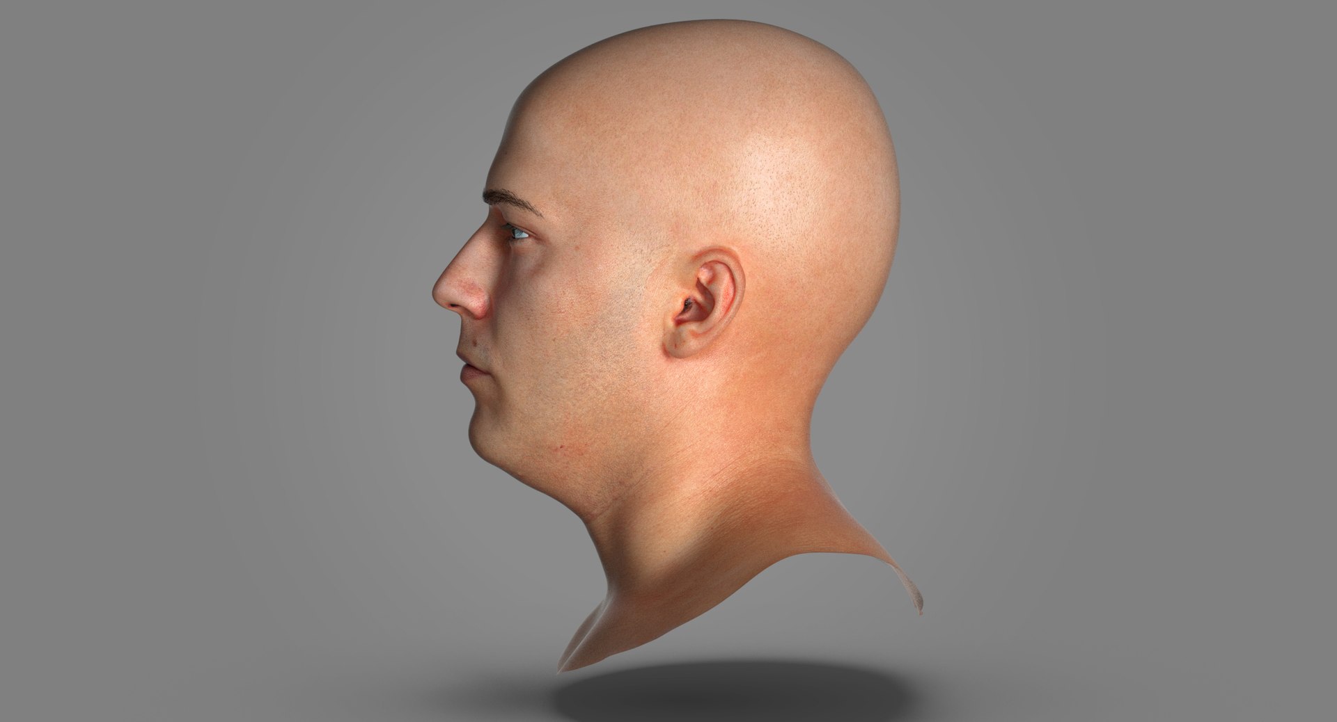 Head man human 3D - TurboSquid 1679947