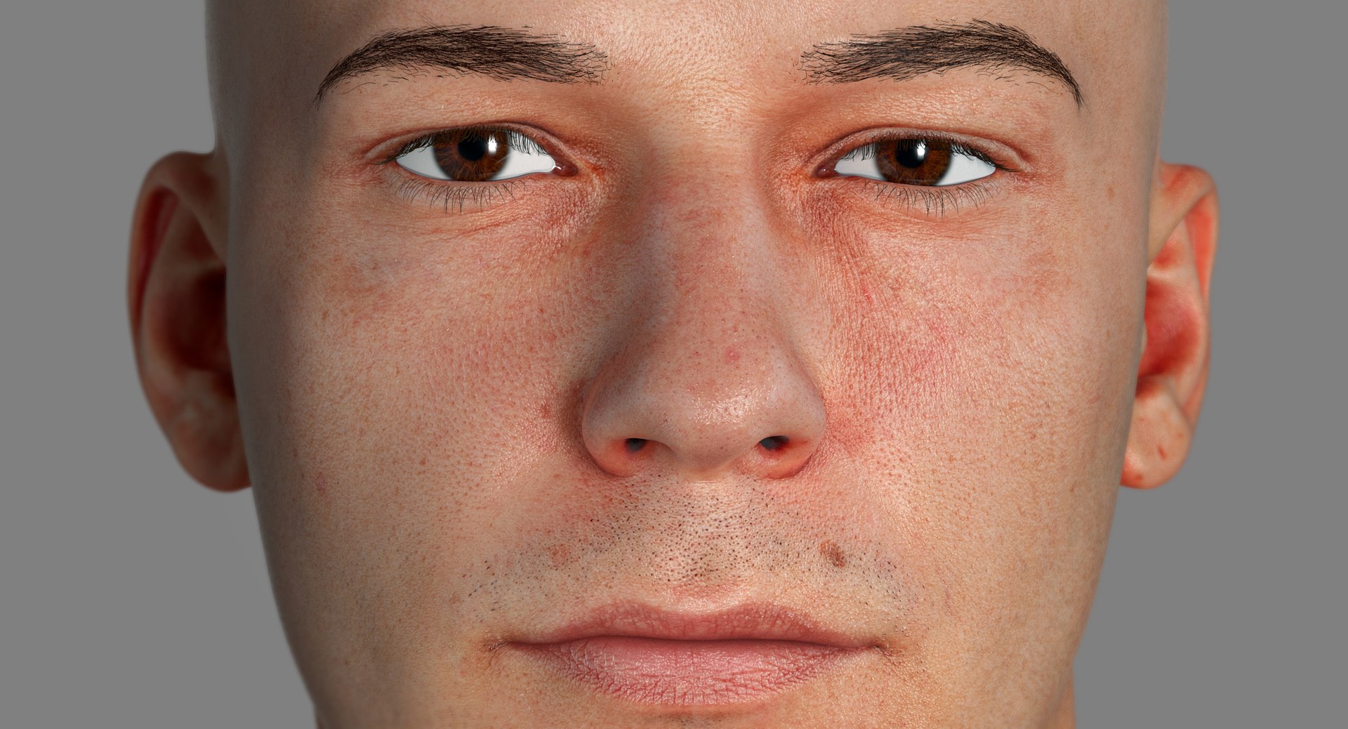 Head man human 3D - TurboSquid 1679947