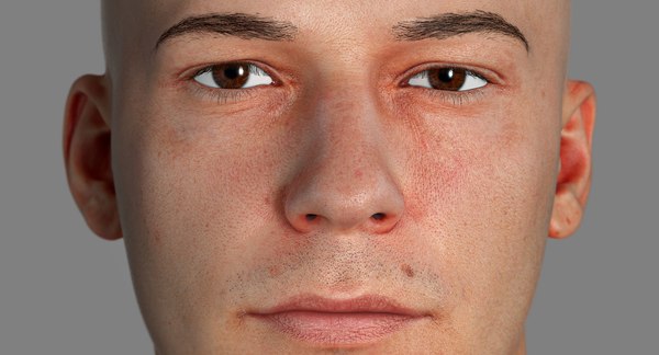 Head man human 3D - TurboSquid 1679947