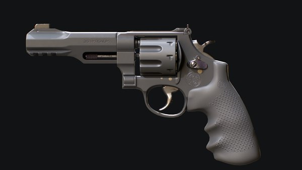 3D 357 Magnum Game Ready - TurboSquid 2011571