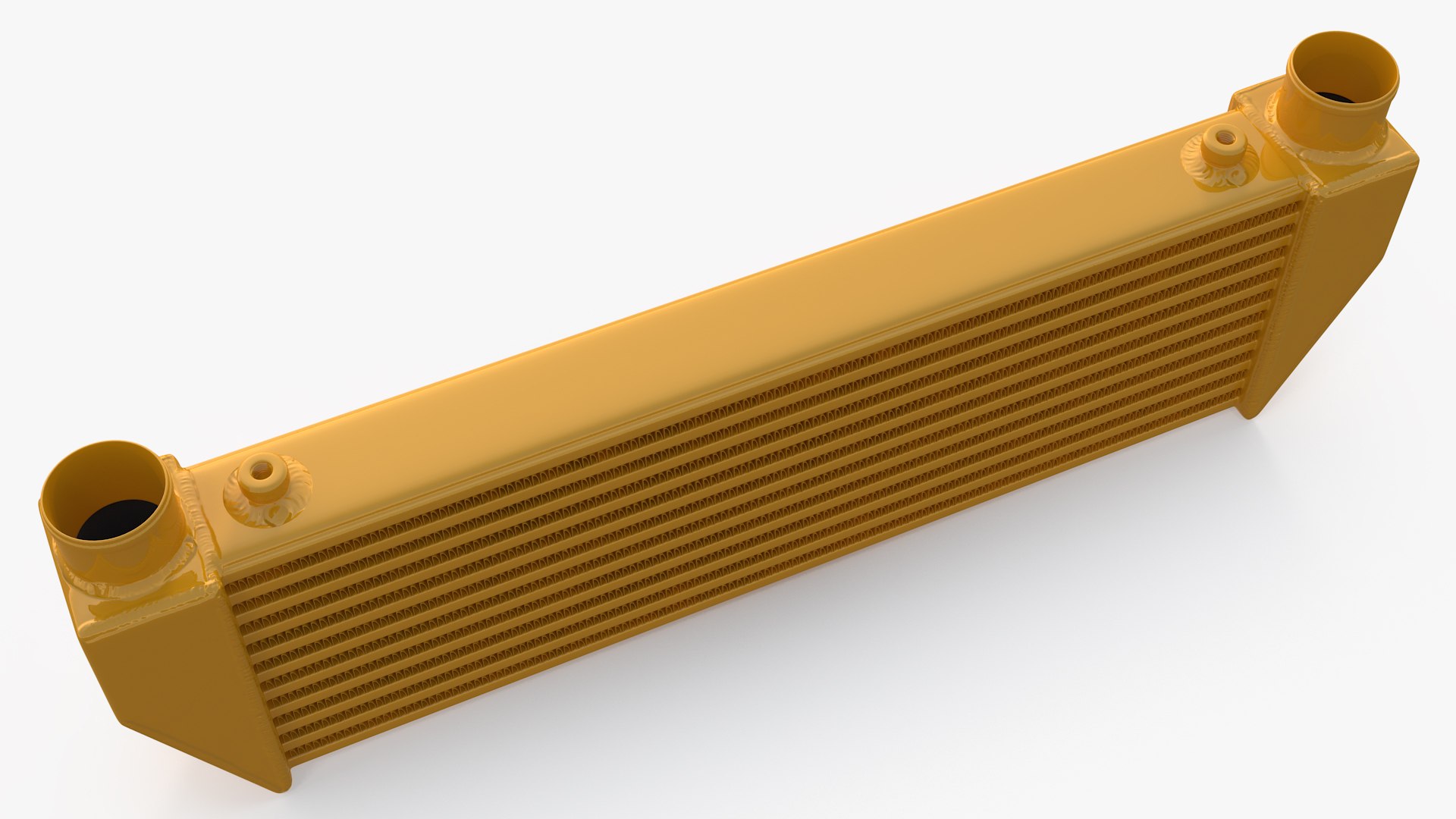 Mishimoto Gold Car Intercooler Up Side Pipes 3D - TurboSquid 1929780