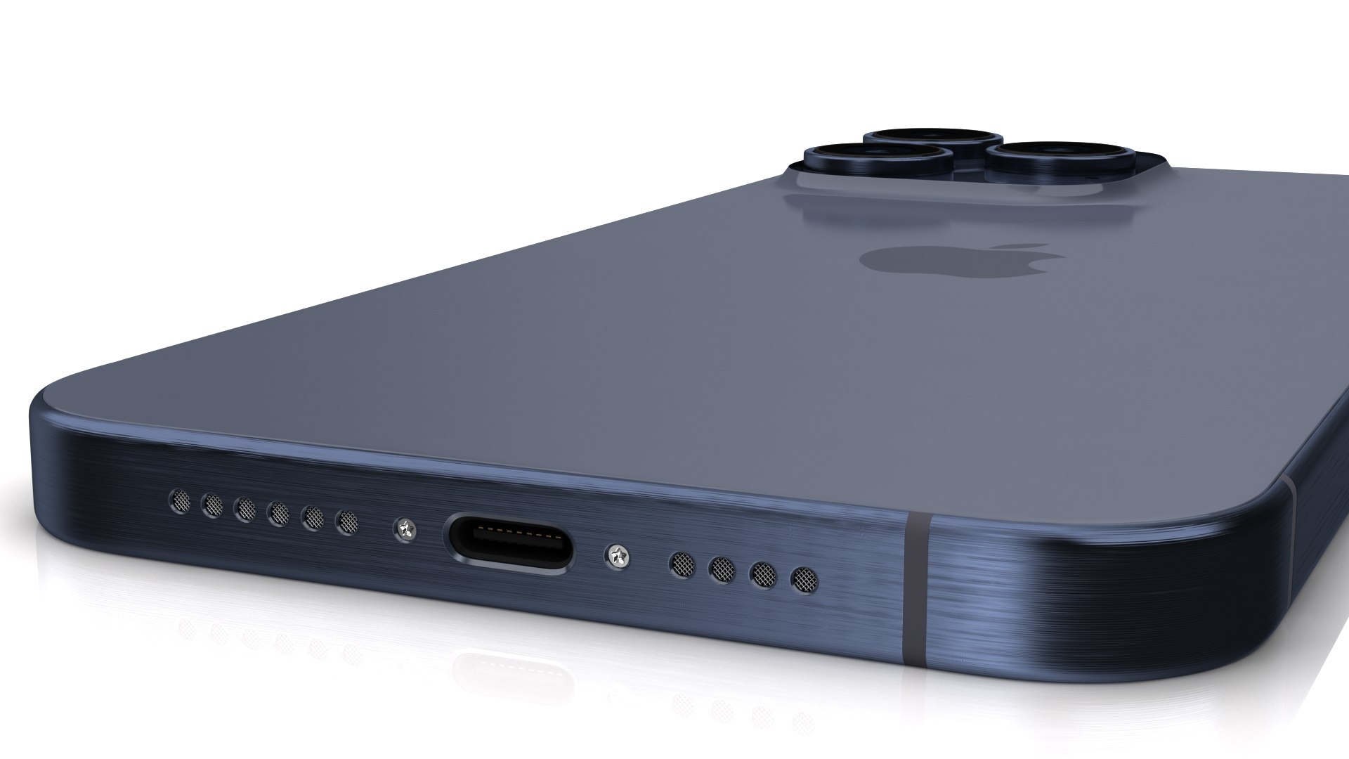 Apple iPhone 15 Pro Max Blue Titanium 3D - TurboSquid 2127897