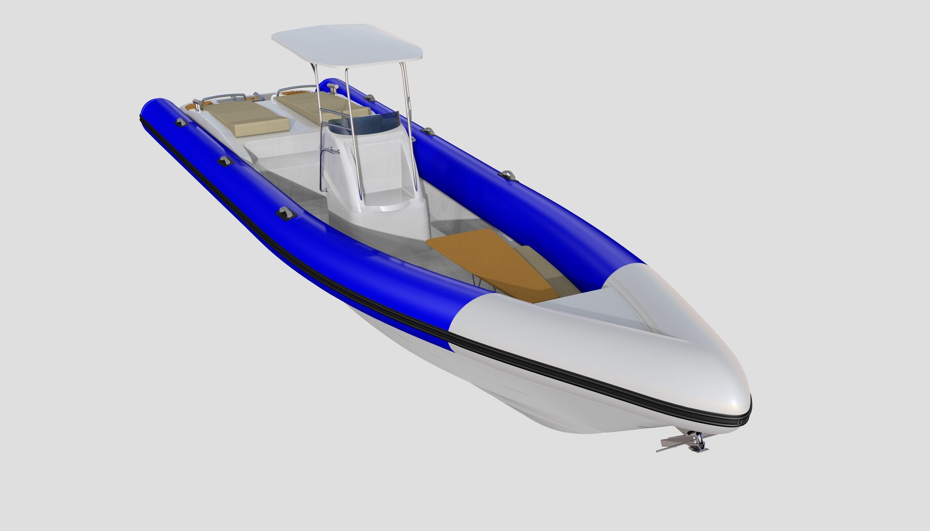 RHIB 10 M CUSTOM 3D Model - TurboSquid 1837602