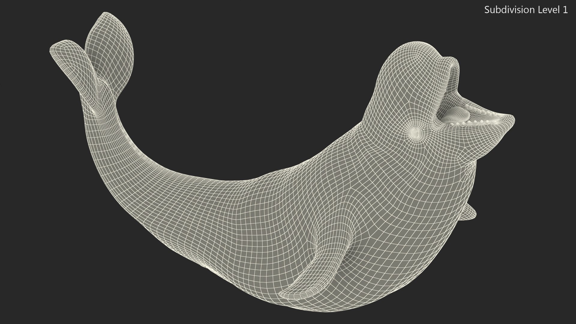 3D model Beluga Whale Young Playful Pose - TurboSquid 2028396