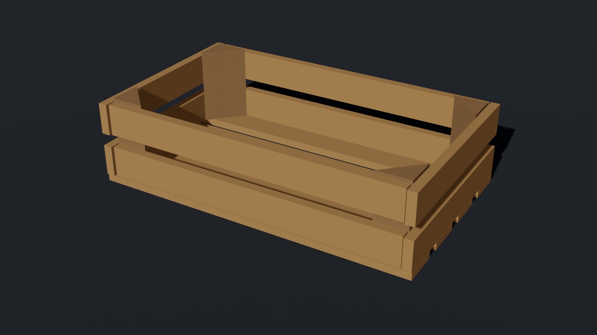 Low Poly Crates 3D Model - TurboSquid 1825563