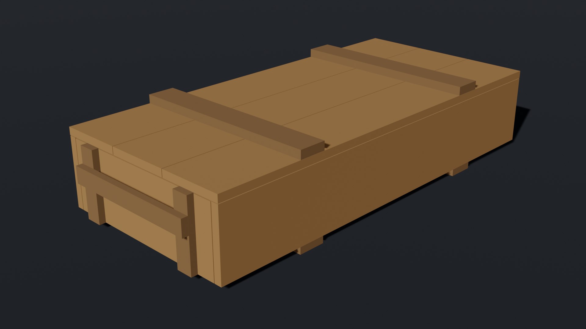 Low Poly Crates 3D Model - TurboSquid 1825563