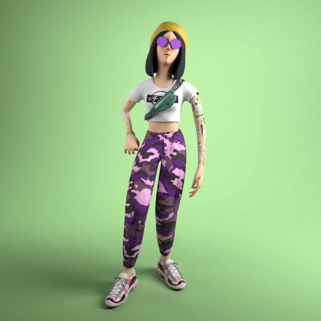 3D Pack Character Model - TurboSquid 1600807