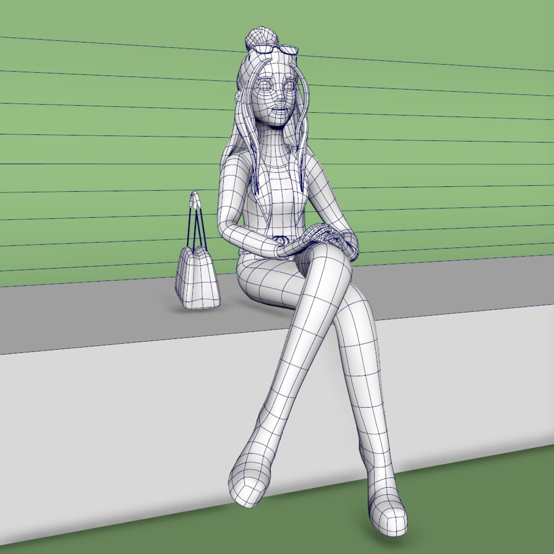 3D pack character model - TurboSquid 1600807