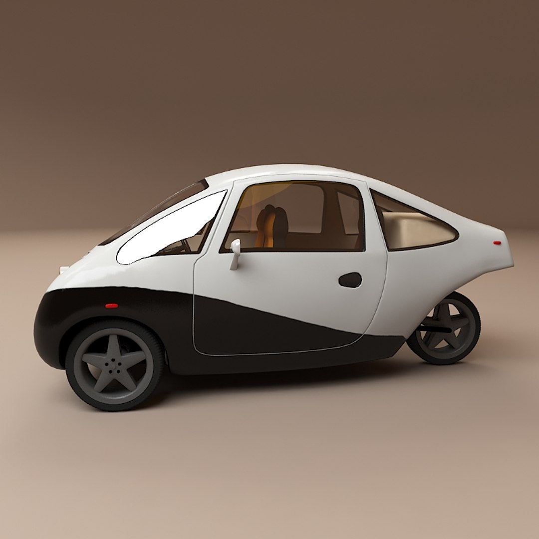 3dsmax green vehicle car triac