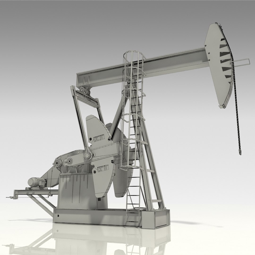 Beam Pumping 3D Model - TurboSquid 1225323