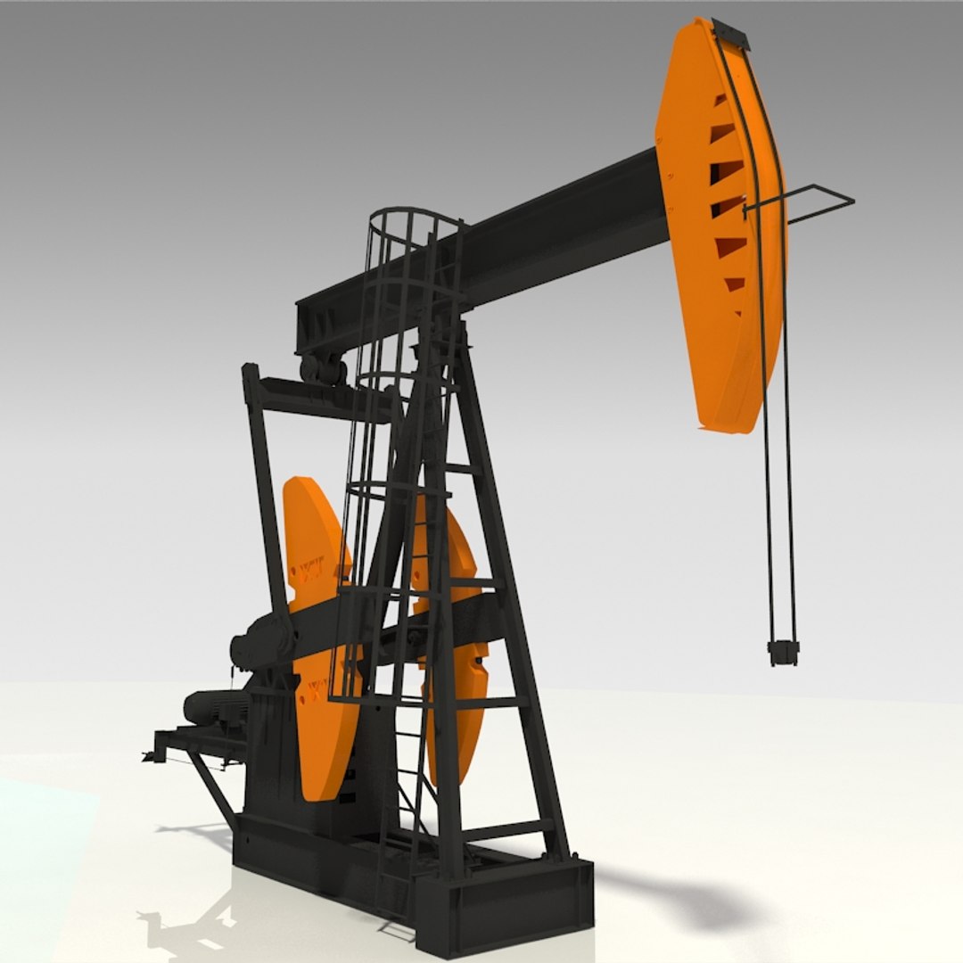 Beam Pumping 3D Model - TurboSquid 1225323