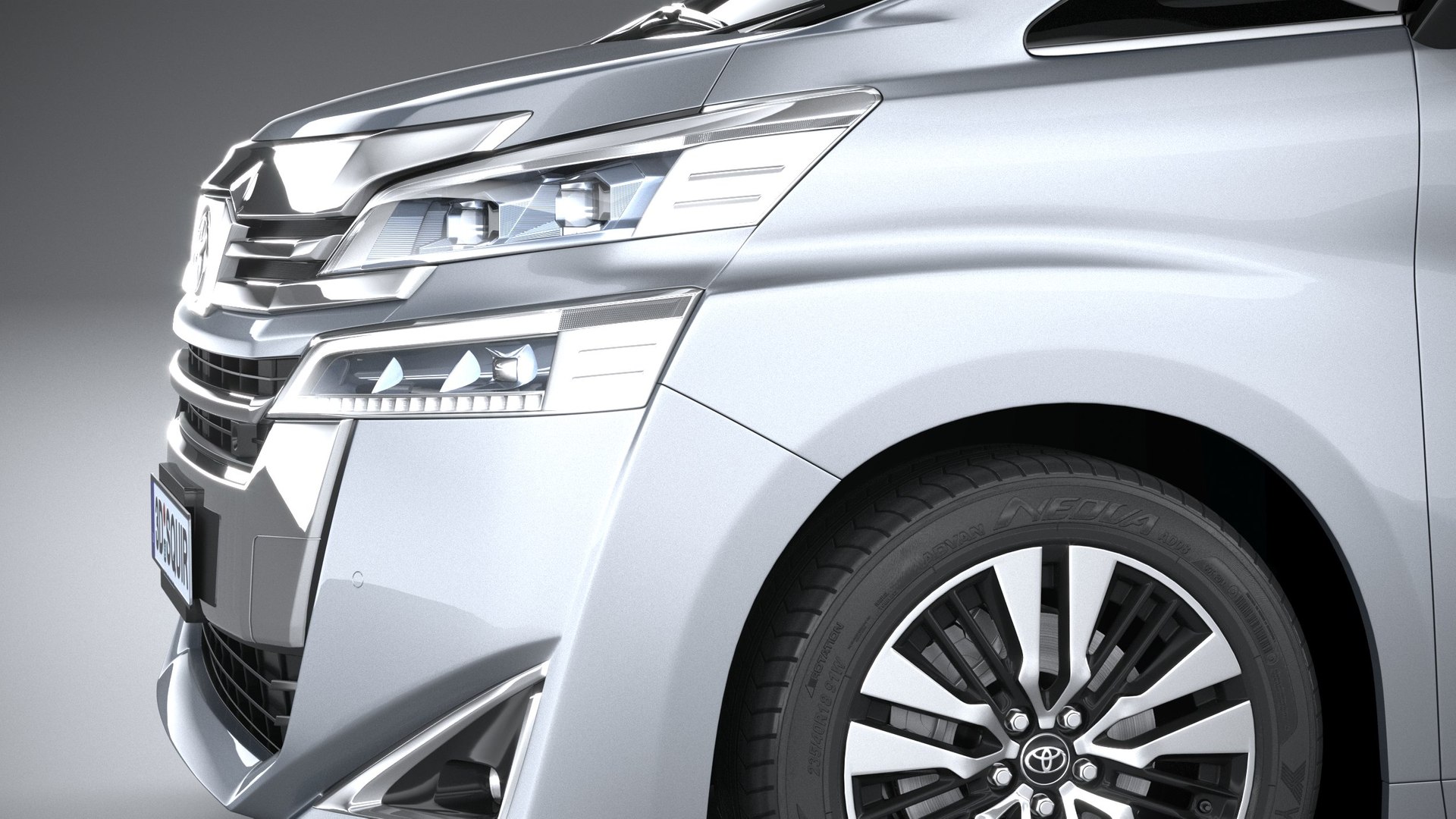 3D model Toyota Vellfire base 2023 - TurboSquid 2030752