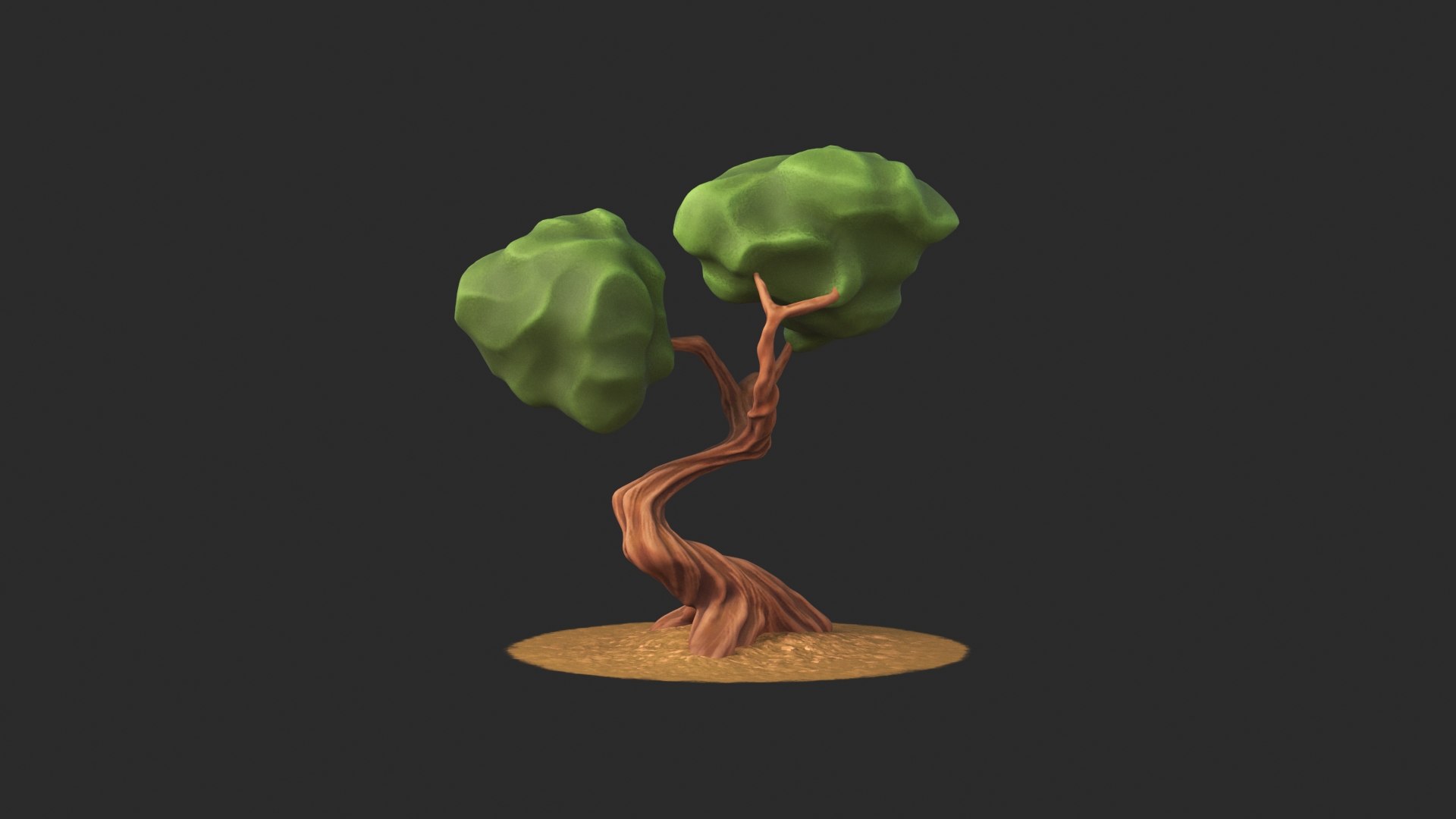 3D Stylized Tree V5 - TurboSquid 2037369