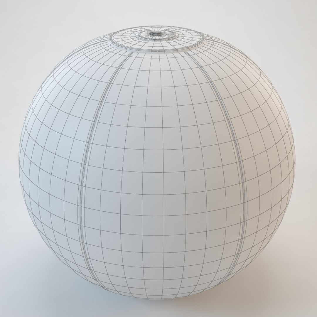 Inflatable Beach Ball 3D Model - TurboSquid 1429006