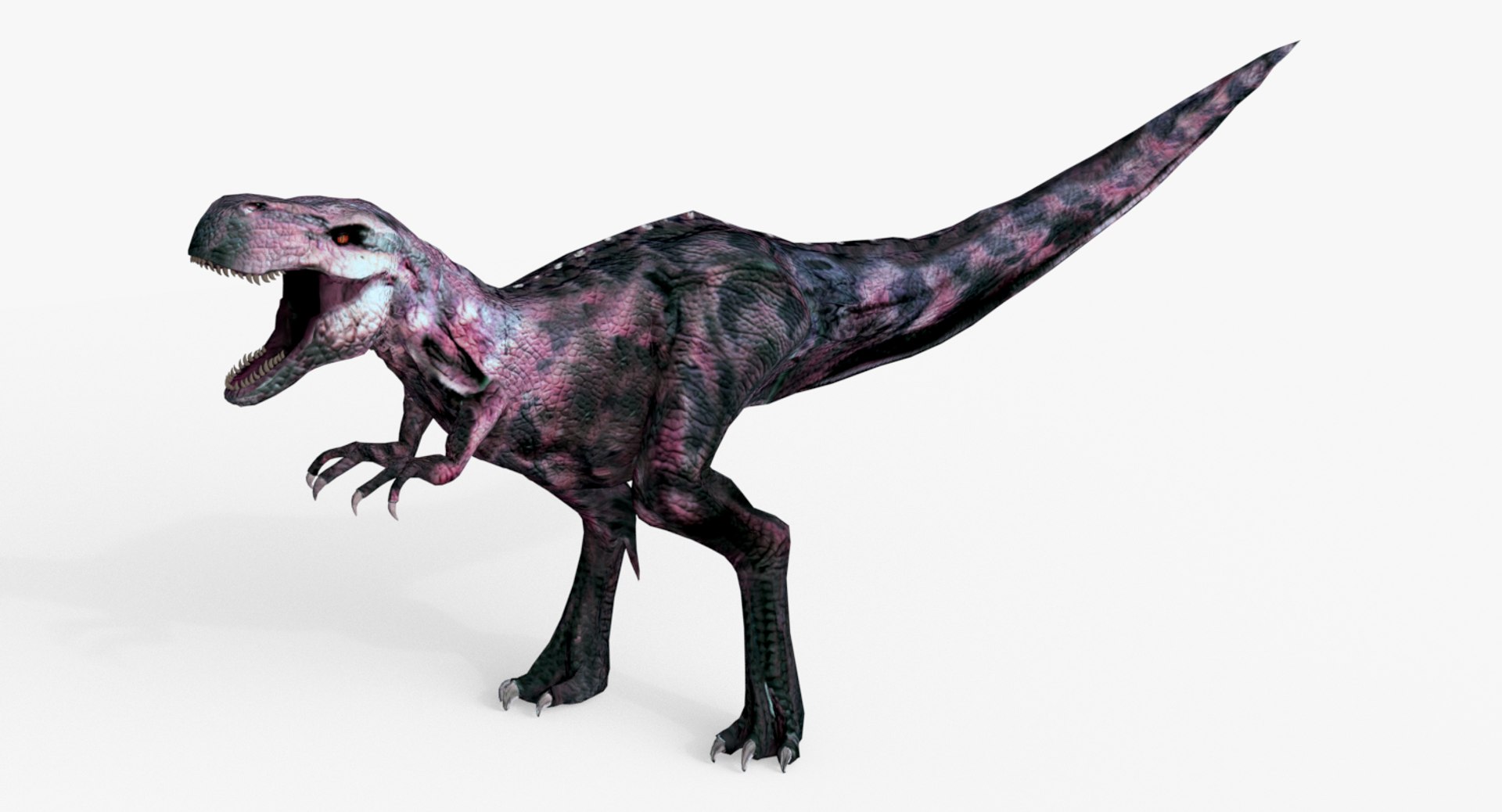 3D Raptor T-rex Dinosaur - TurboSquid 1276547