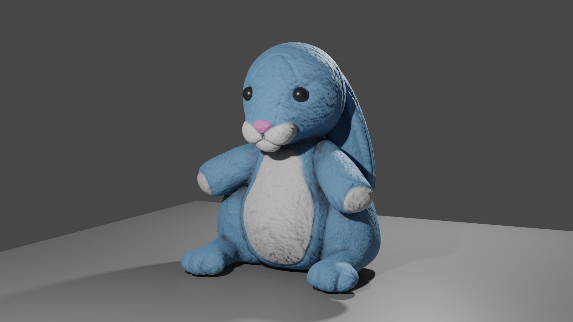 Plush Rabbit Prop 3D Model - TurboSquid 2035649