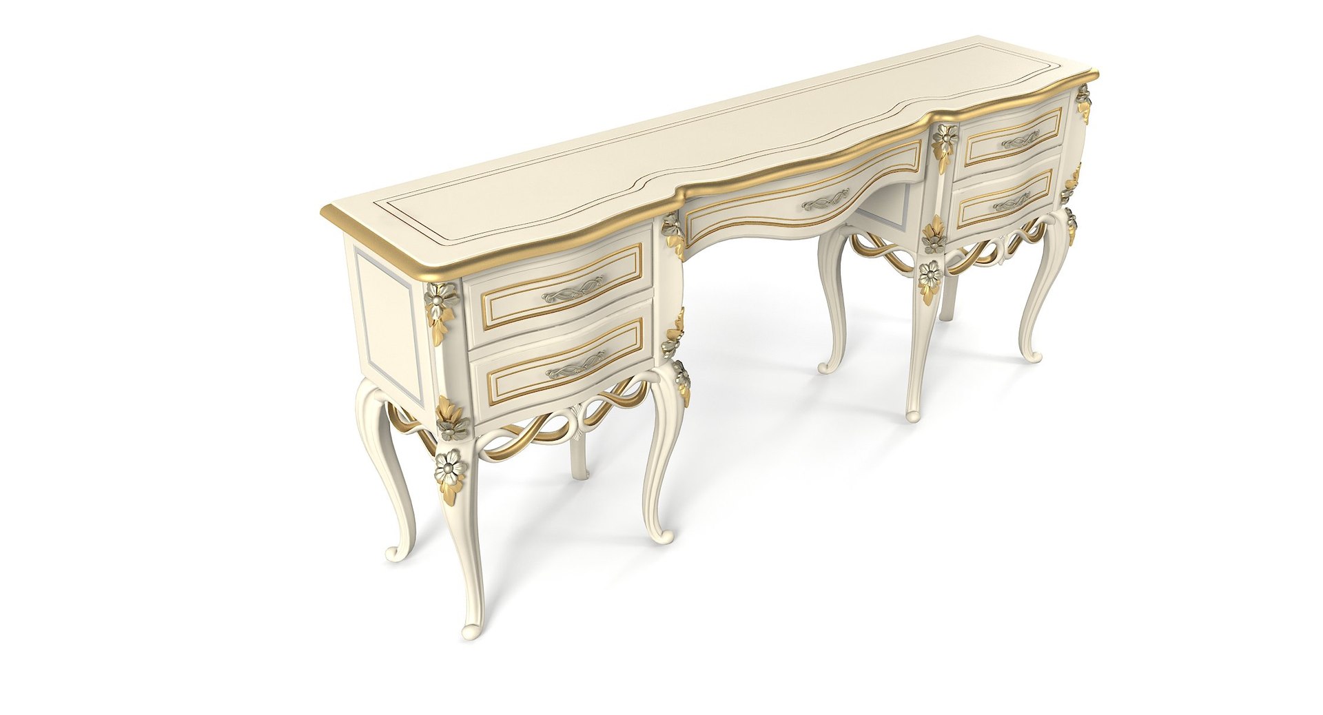 3D signorini coco dressing table model - TurboSquid 1288730