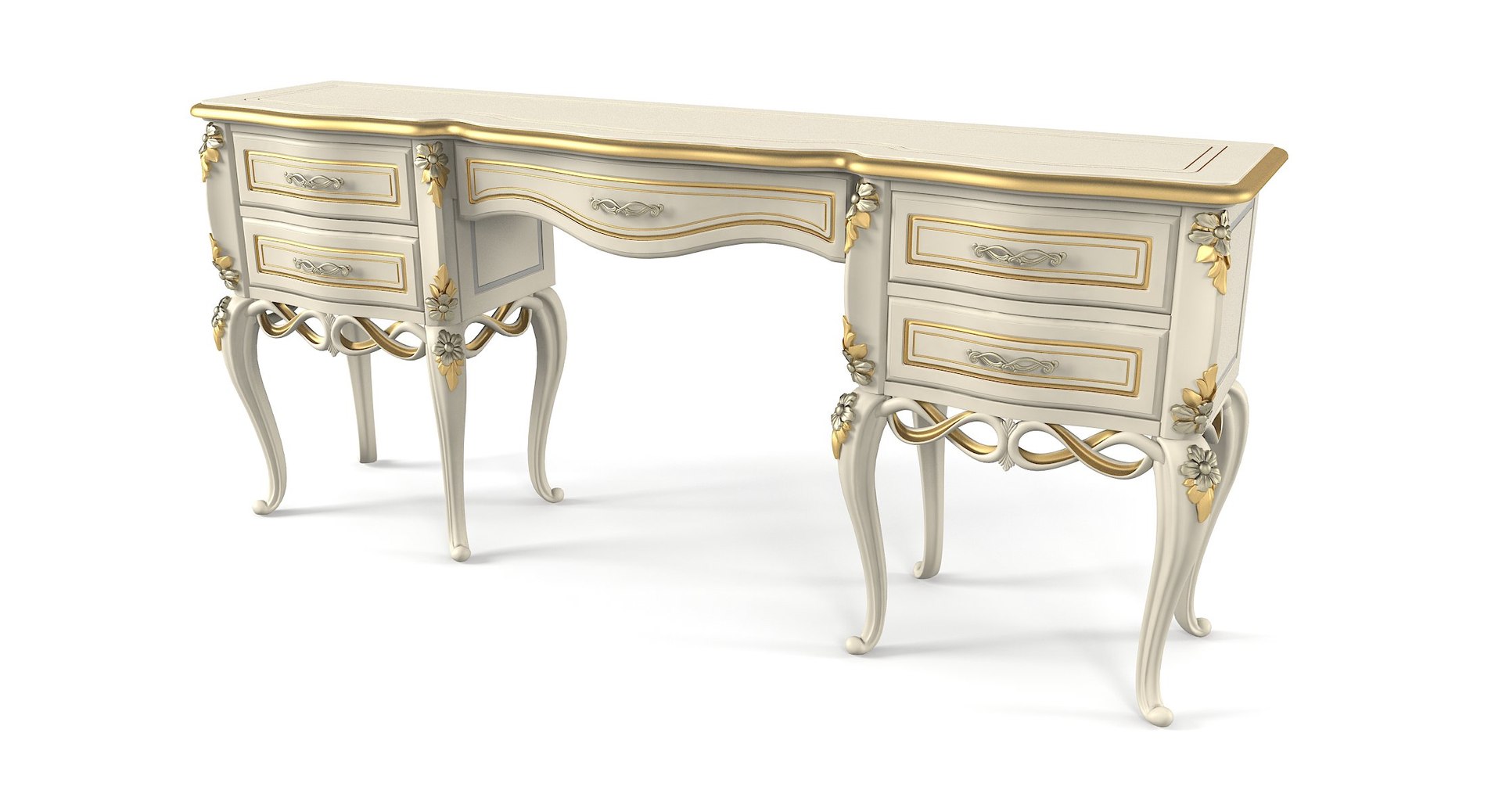 3D signorini coco dressing table model - TurboSquid 1288730