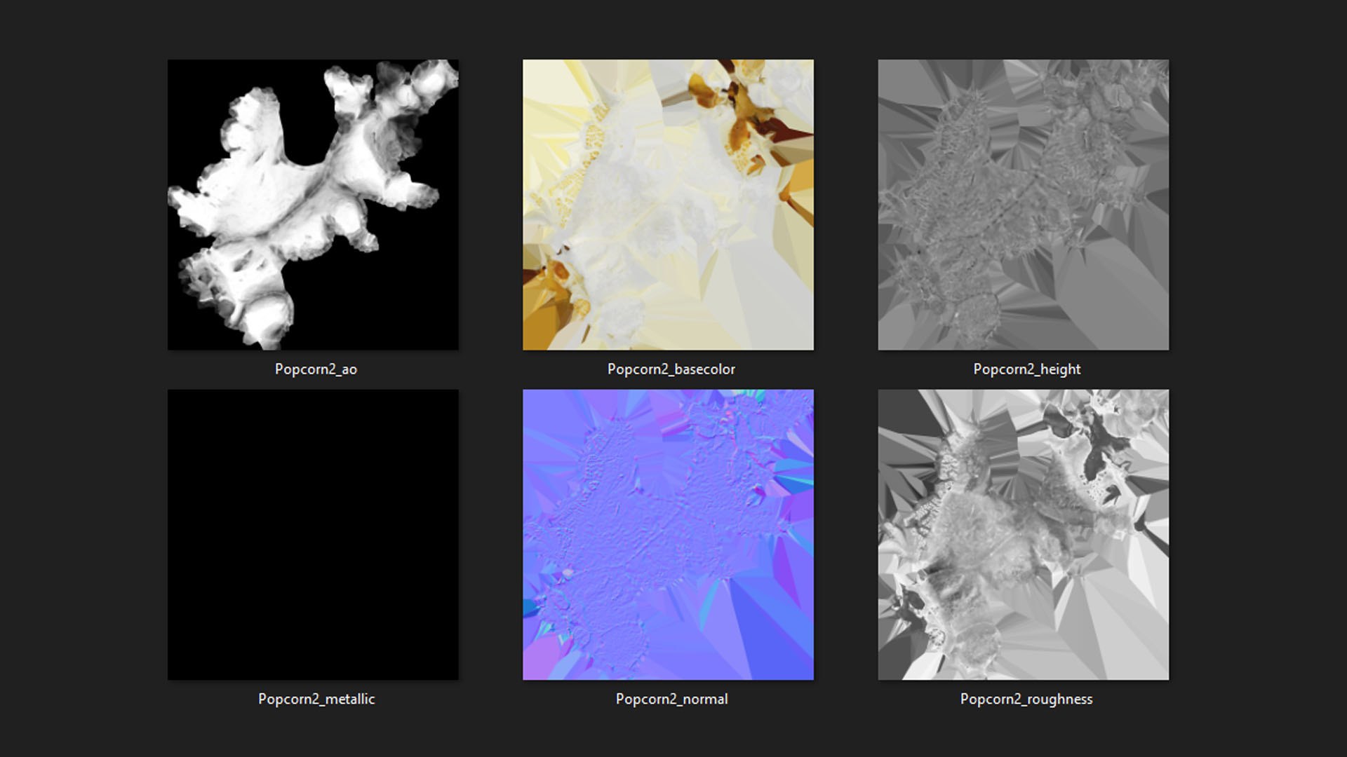 Popcorn 02 Model - TurboSquid 2254329