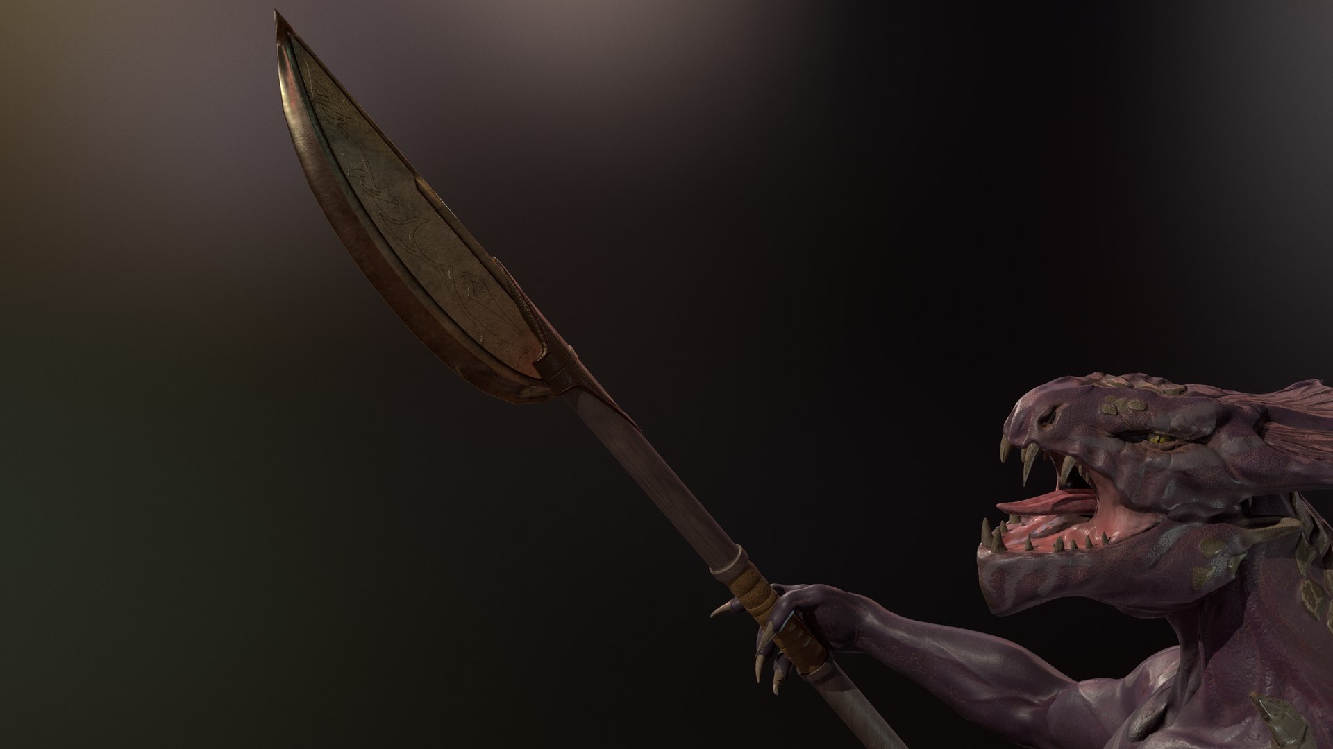 3D lizard humanoid - TurboSquid 1467051