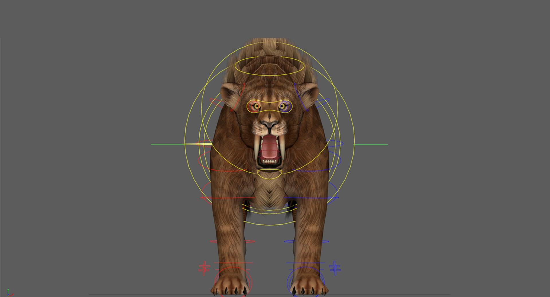 Saber tooth 3D model - TurboSquid 1598747