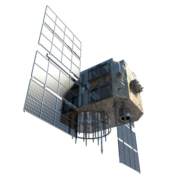 3d model satellite gps