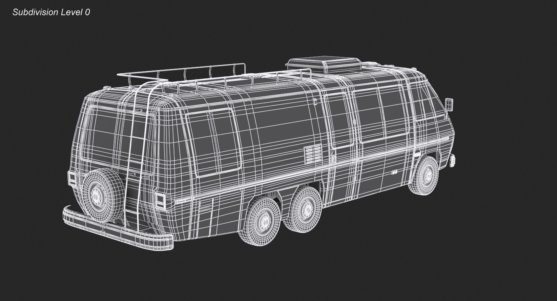 Gmc Motorhome 1972-1978 3D Model - TurboSquid 1352855