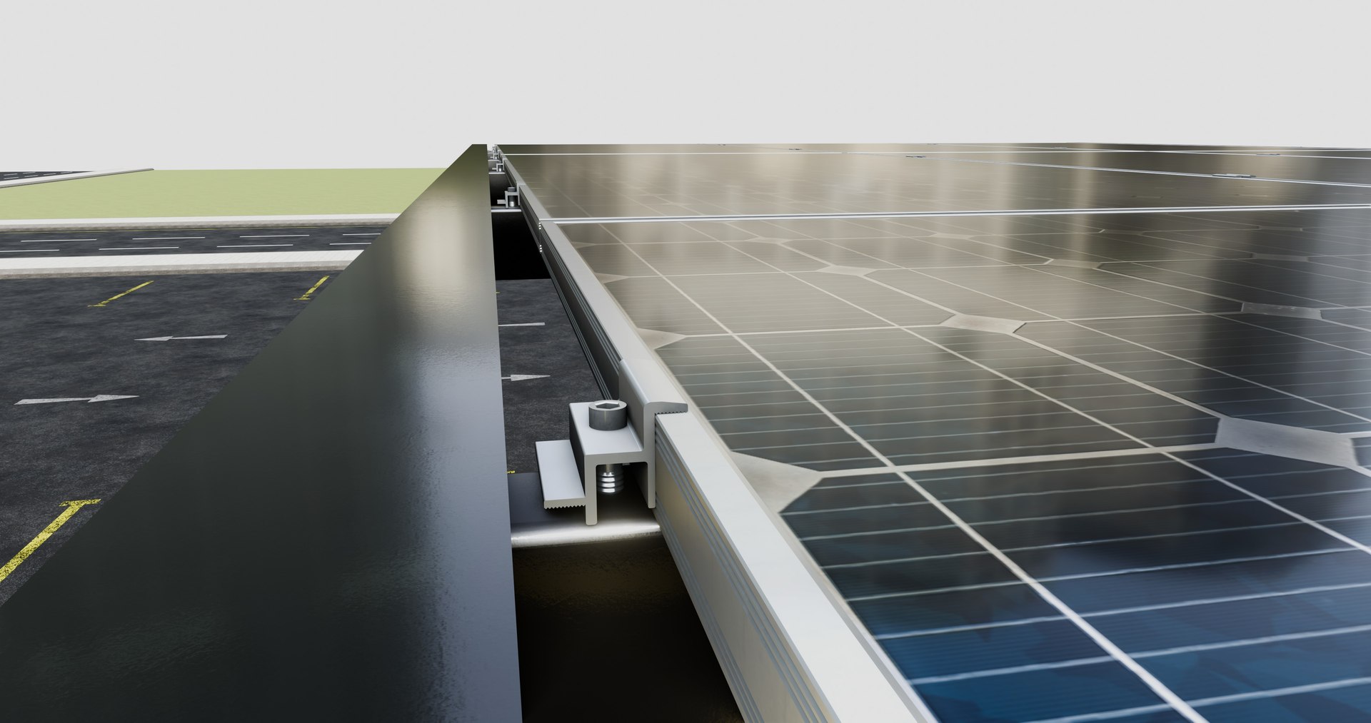 3D Modern Solar Carport-TEZCAN-Type-4 - TurboSquid 2300732